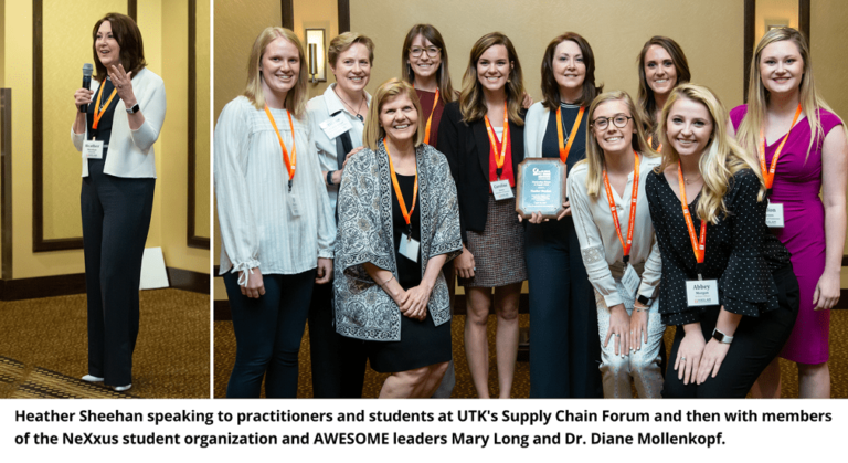 Heather Sheehan takes an active role in UTK’s Supply Chain Forum ...
